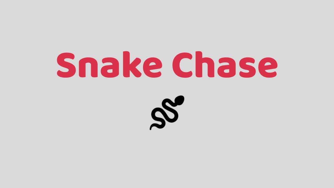 48 Hour Solo Game Dev Challenge // Snake Chase - YouTube
