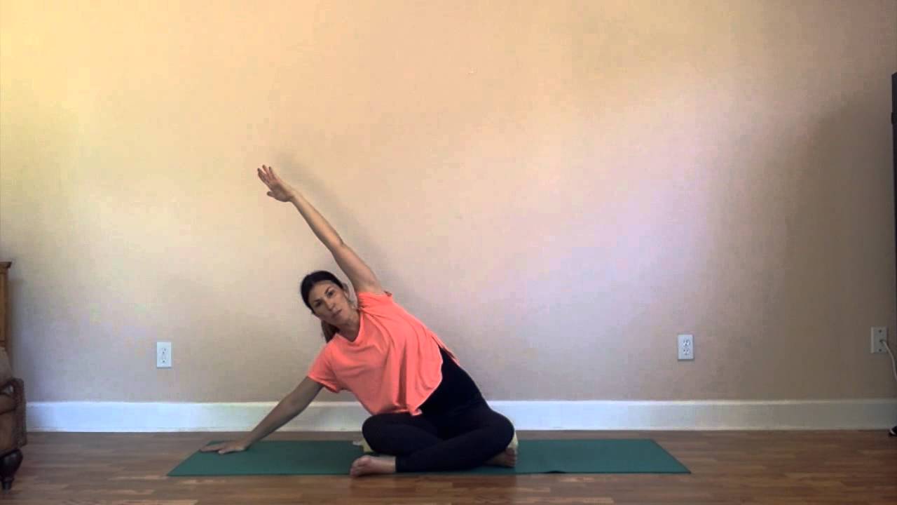 Yoga Tuesday Cross Legged Side Bend - YouTube