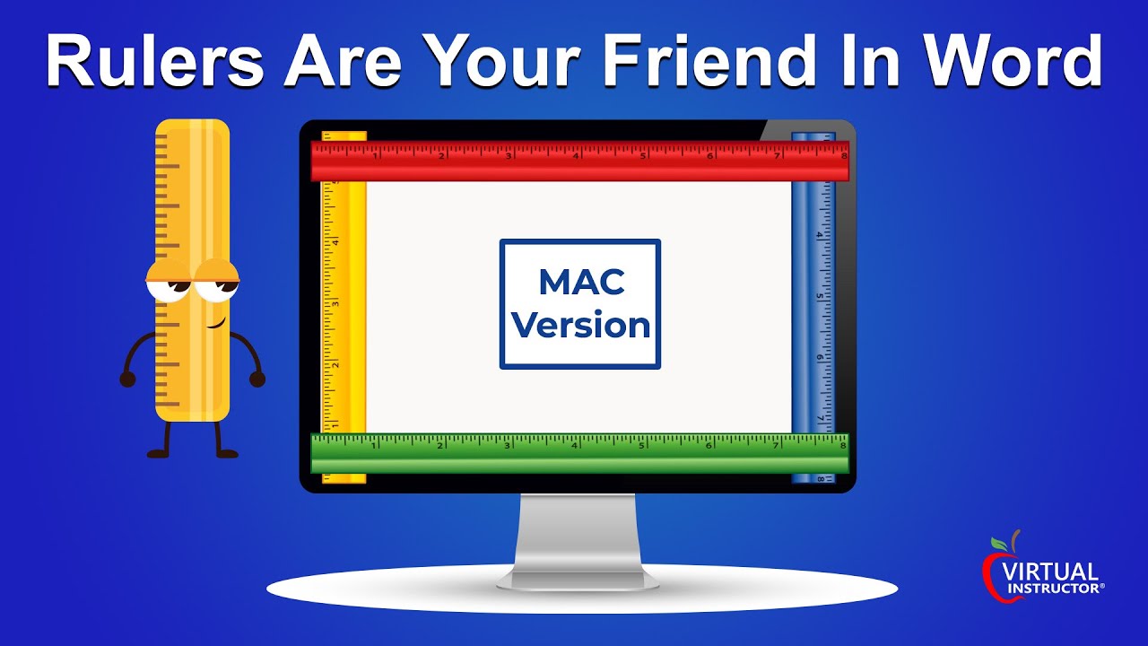 MAC Rulers in Word - YouTube