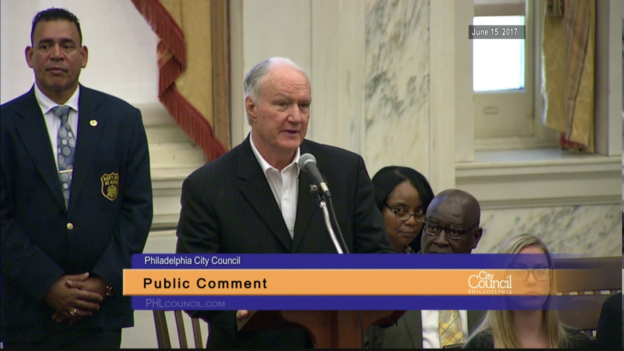 Public Comment on Emlen Tunnell Resolution 6-15-2017 - YouTube