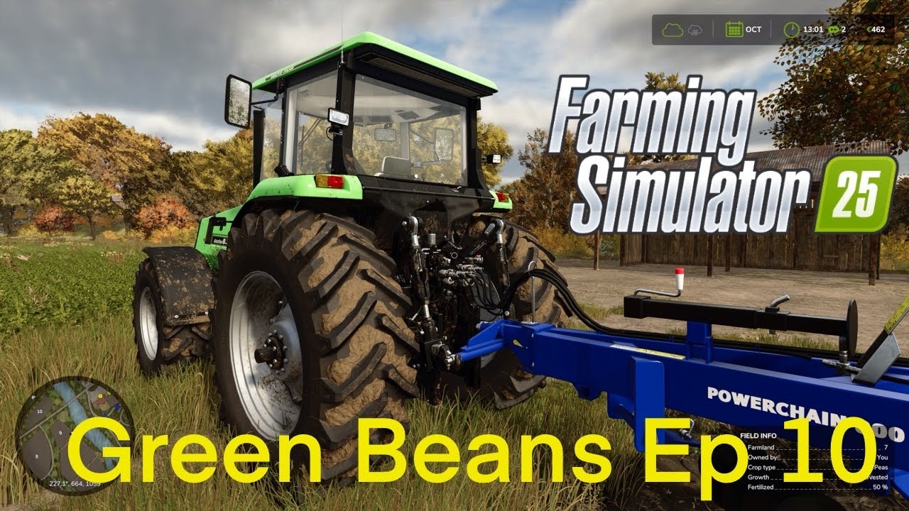 Green BEANS 10 -Farming Simulator 25 - YouTube