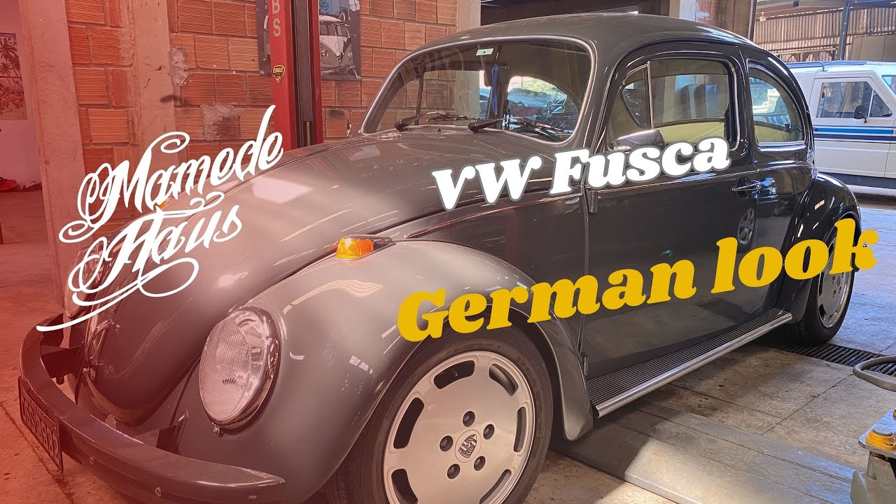 VW Fusca German look - YouTube