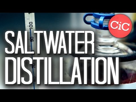 Saltwater Distillation | Purify Liquid Reagents - YouTube