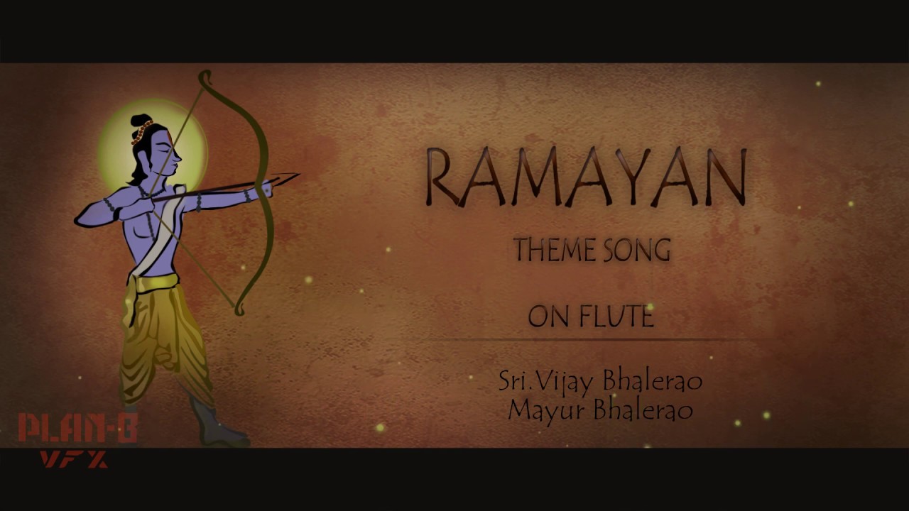 ramayan theme song on flute - YouTube