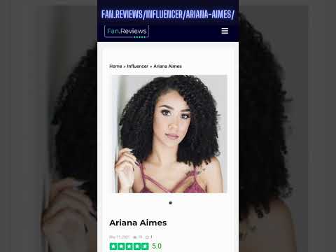 Ariana Aimes Content Review