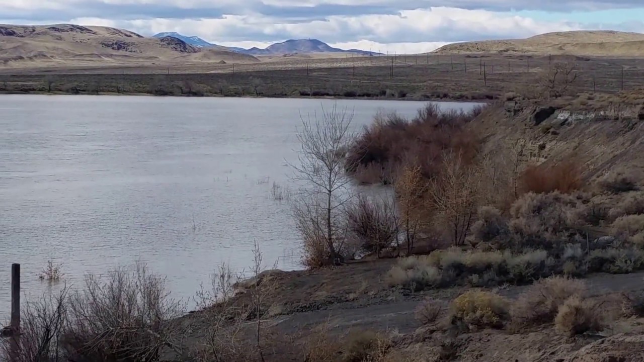 Lake Lahontan Reservoir from the overlook on the west side 02192017 ...