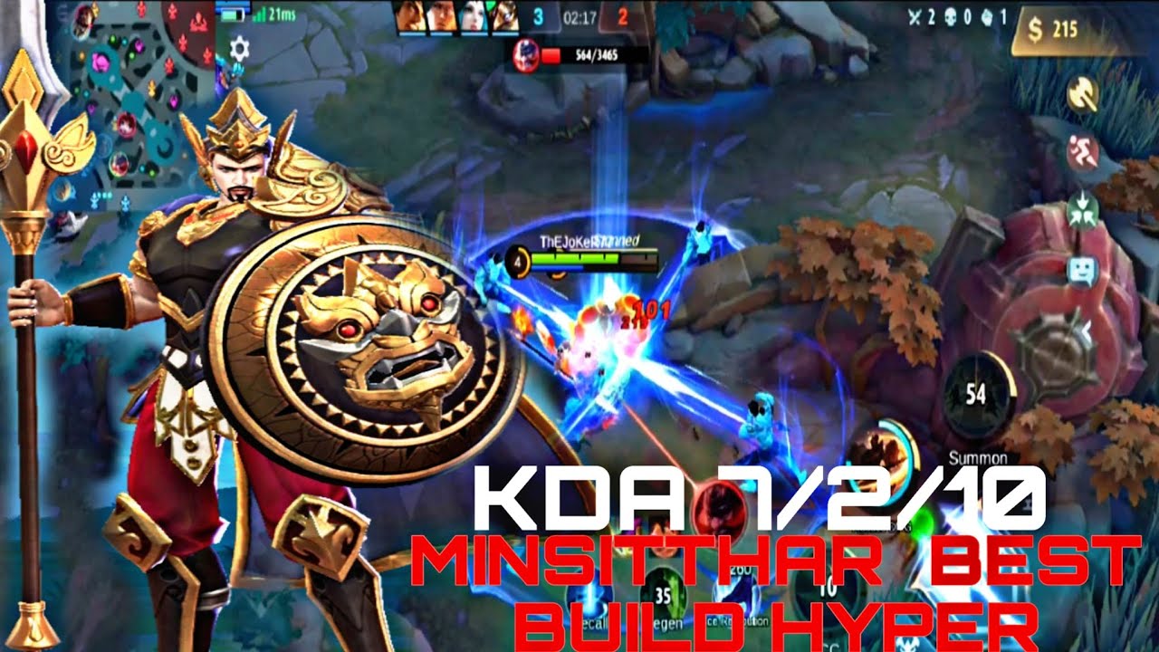TUTORIAL MINSITTHAR REVAMP HYPER|||MOBILE LEGENDS BANG BANG!!! - YouTube