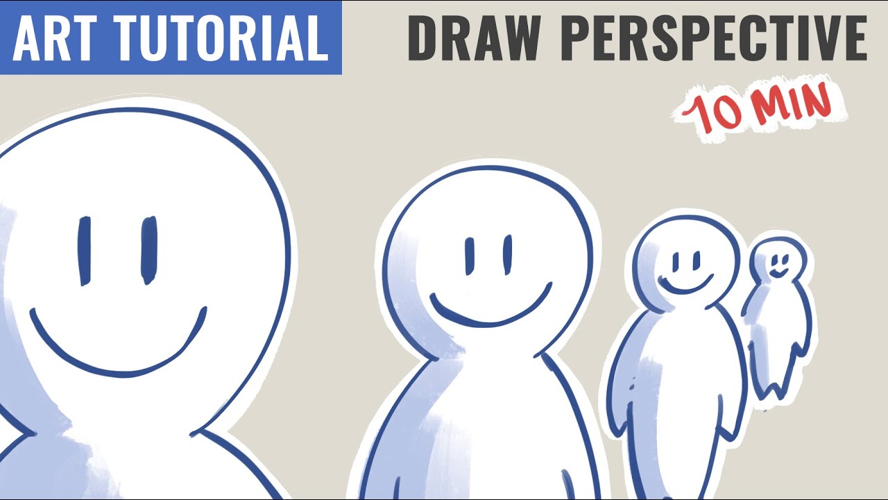 How to Draw Perspective for Beginners | 10min tutorial - YouTube