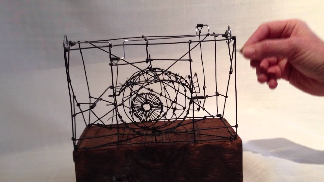 McGowan Fine Art | Bruce Campbell: Kinetic Eye Sculpture - YouTube