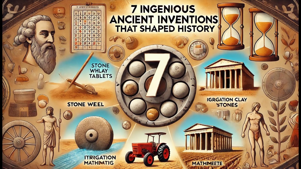 7 Ingenious Ancient Inventions #history #ancientworld - YouTube