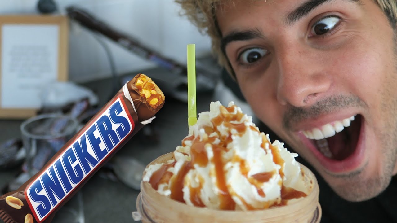 MEGA SNICKERS MILKSHAKE! - Fun - YouTube