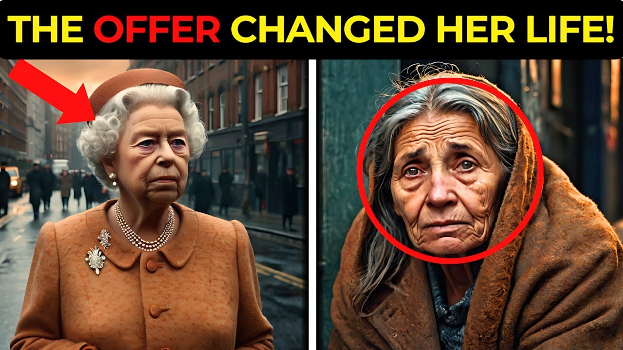 Queen Elizabeth saw her childhood friend living on the street! -You won ...
