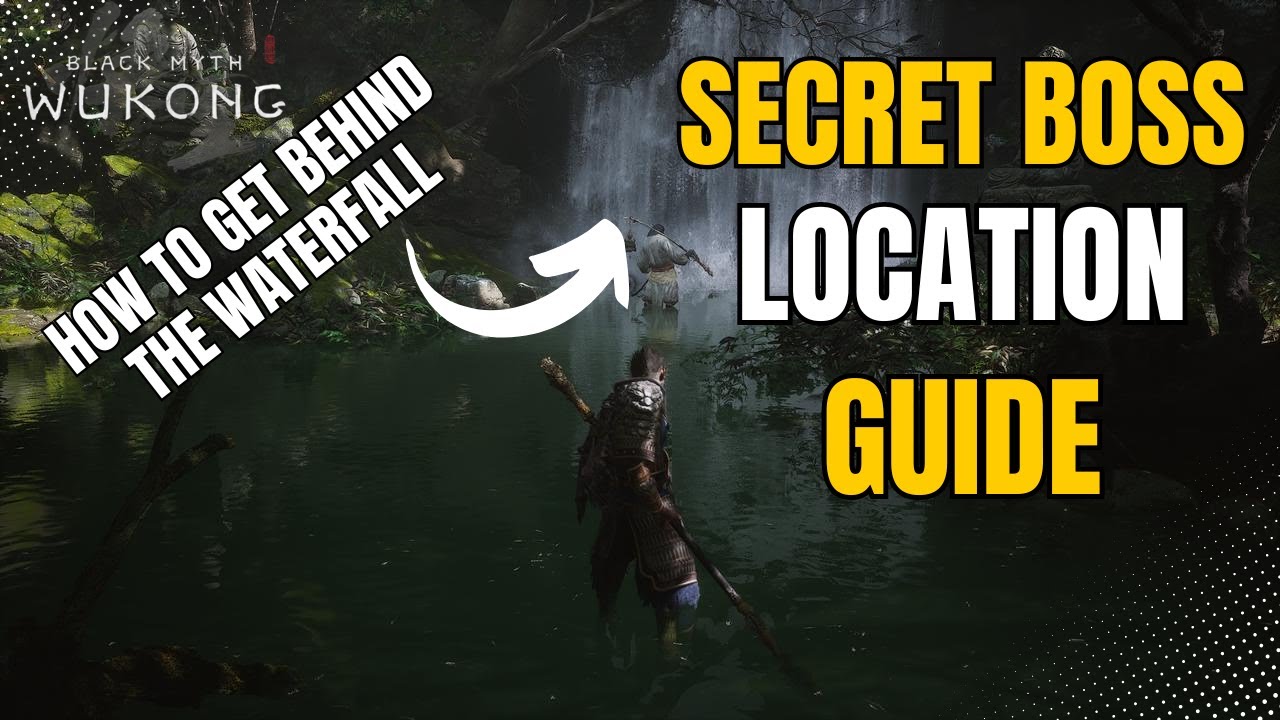 How to Get to The Boss Behind the Waterfall - Complete Guide - Black ...