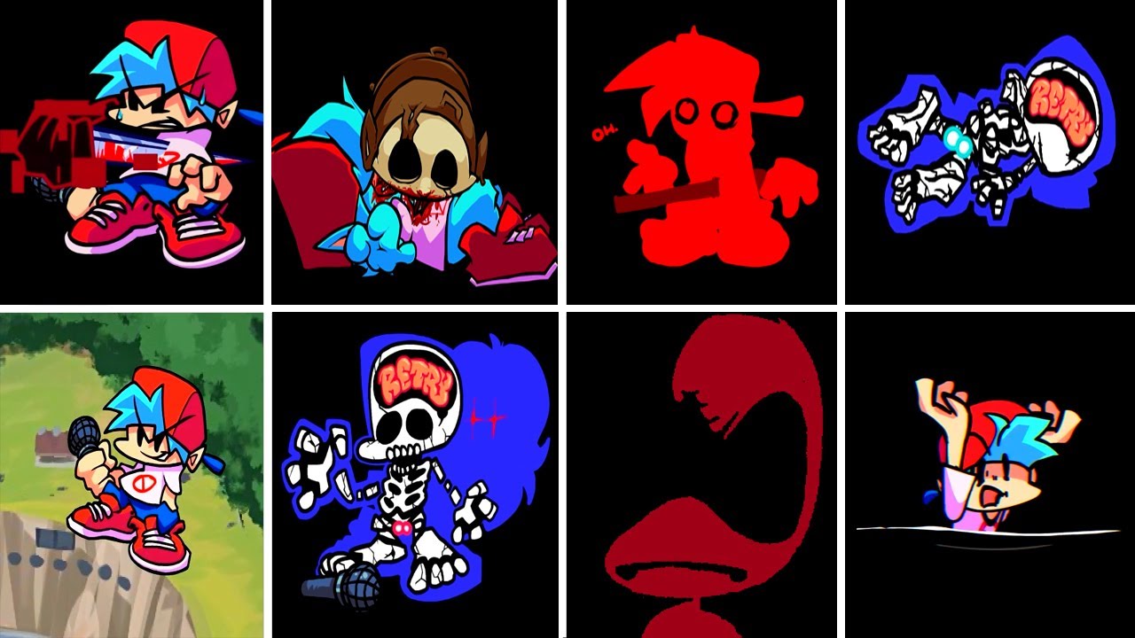 The Best Game Over Screen Animation in FNF #13 - Friday Night Funkin ...