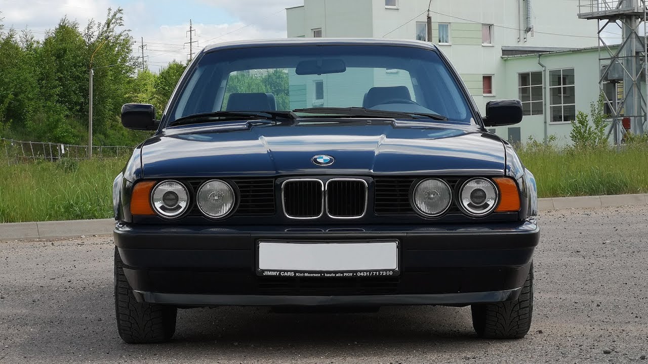 BMW 5 E34 525td - YouTube