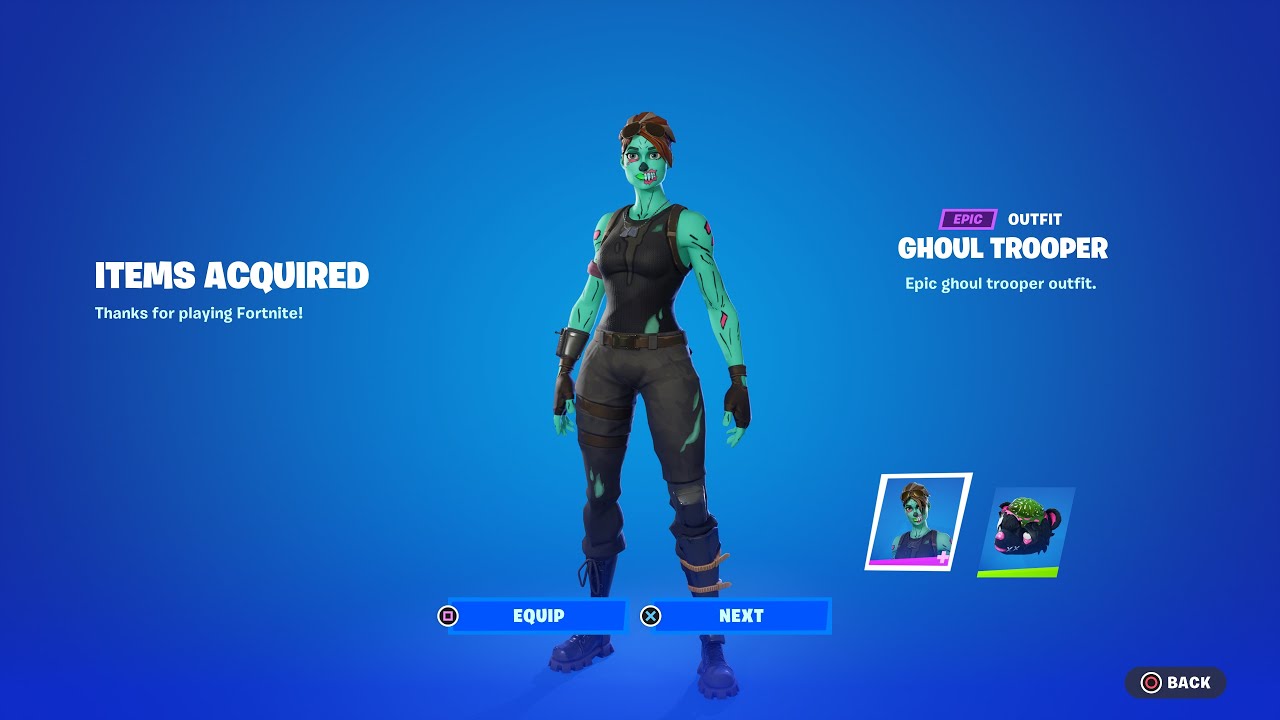 Fortnite Ghoul Trooper Skin Return Release Date! (Chapter 3 Season 4 ...