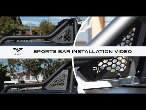 RVE Extended Sports Bar installation Video