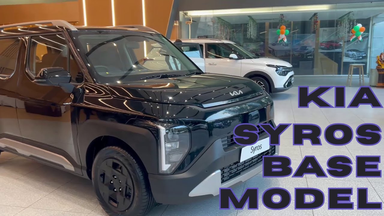 The All New Kia Syros Base Model Se Hi Top Model Wale Features 2025 ...