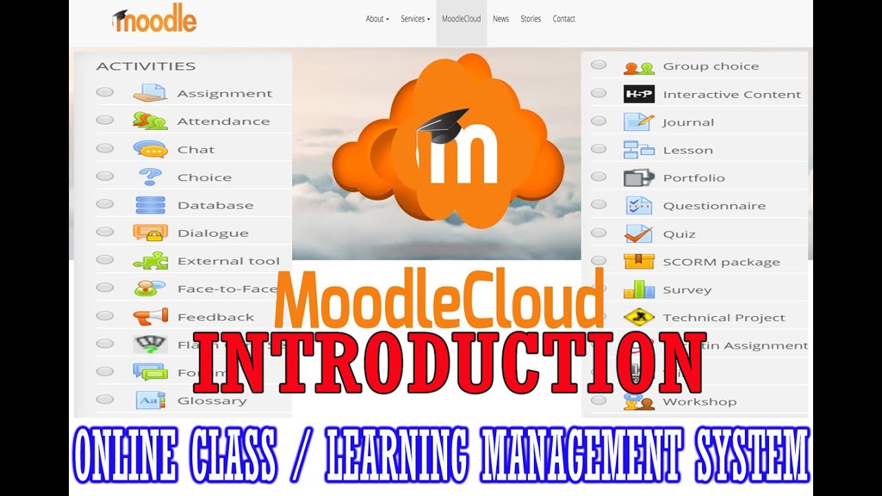 MoodleCloud Tutorial Part 1 | Introduction | Online Learning Management System | Square Franz ...