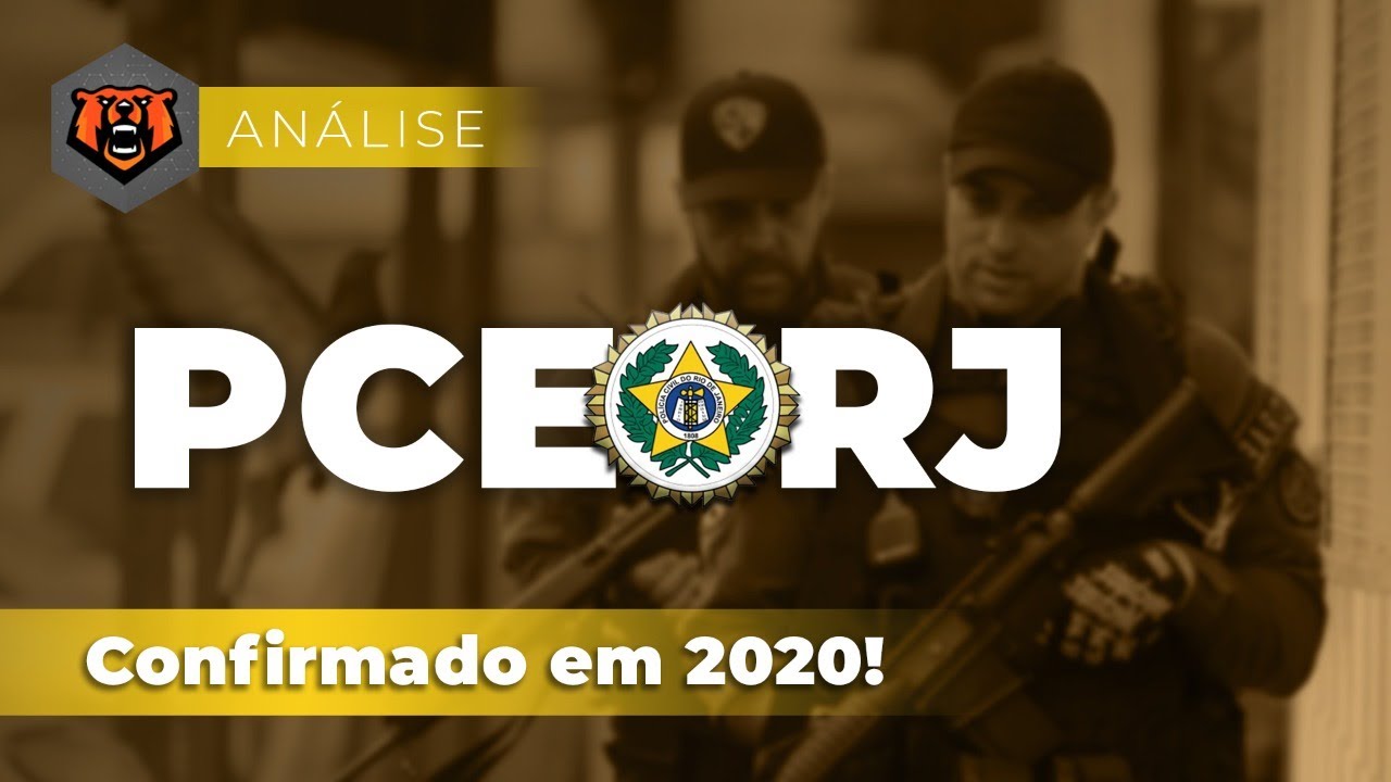 Concurso PCERJ: confirmado para 2020! - YouTube