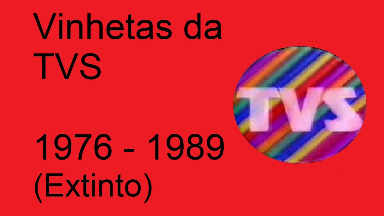 Vinhetas da TVS 1976 - 1989 (Extinto) - YouTube