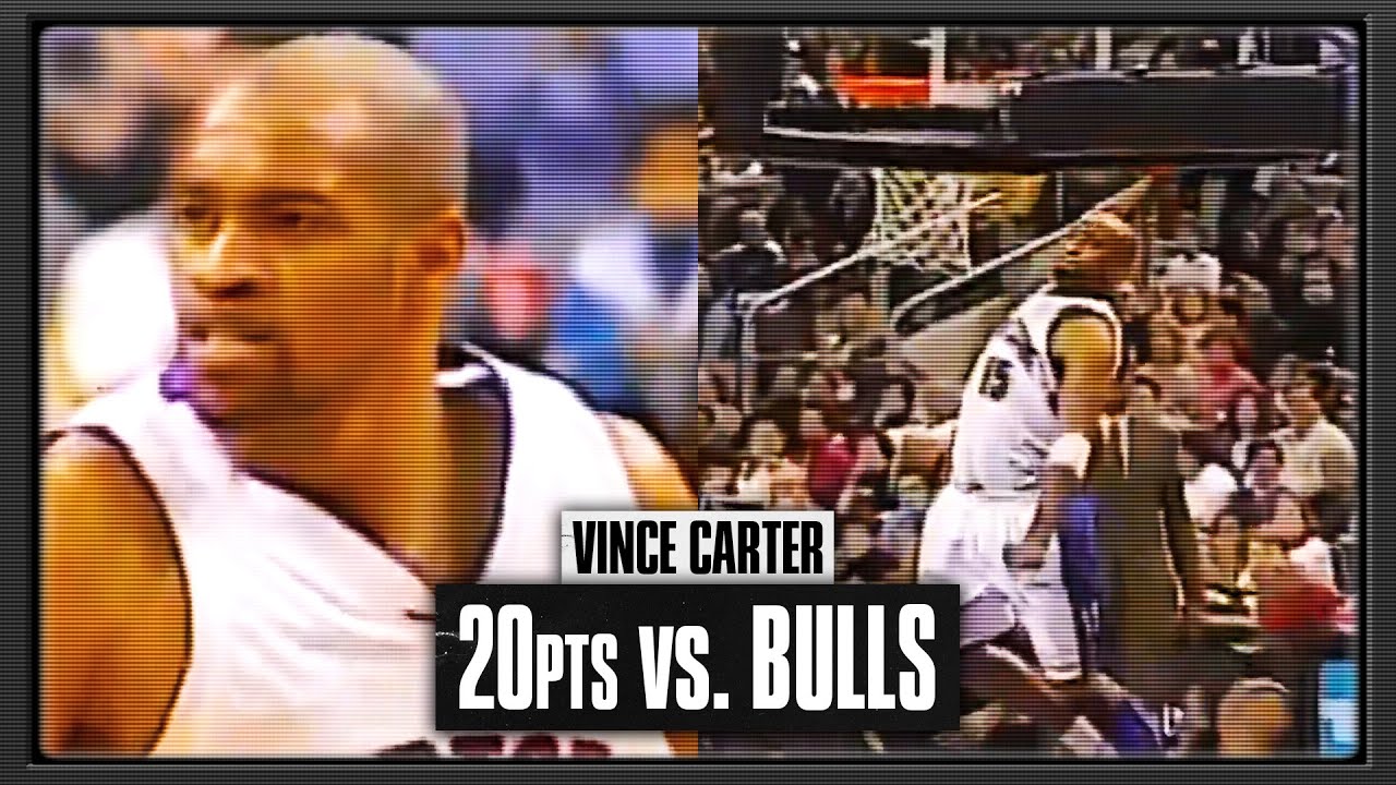 Vince Carter Big 3rd Quarter vs Bulls | December 6th 2002 - YouTube