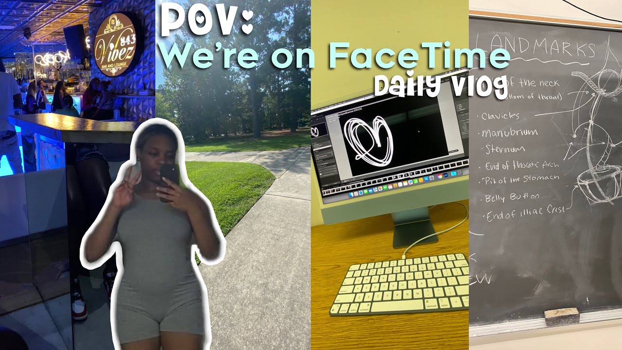 S2EP6☆ POV: We're on FaceTime (Cooking, Class, Party) |Alaisha Janae ...