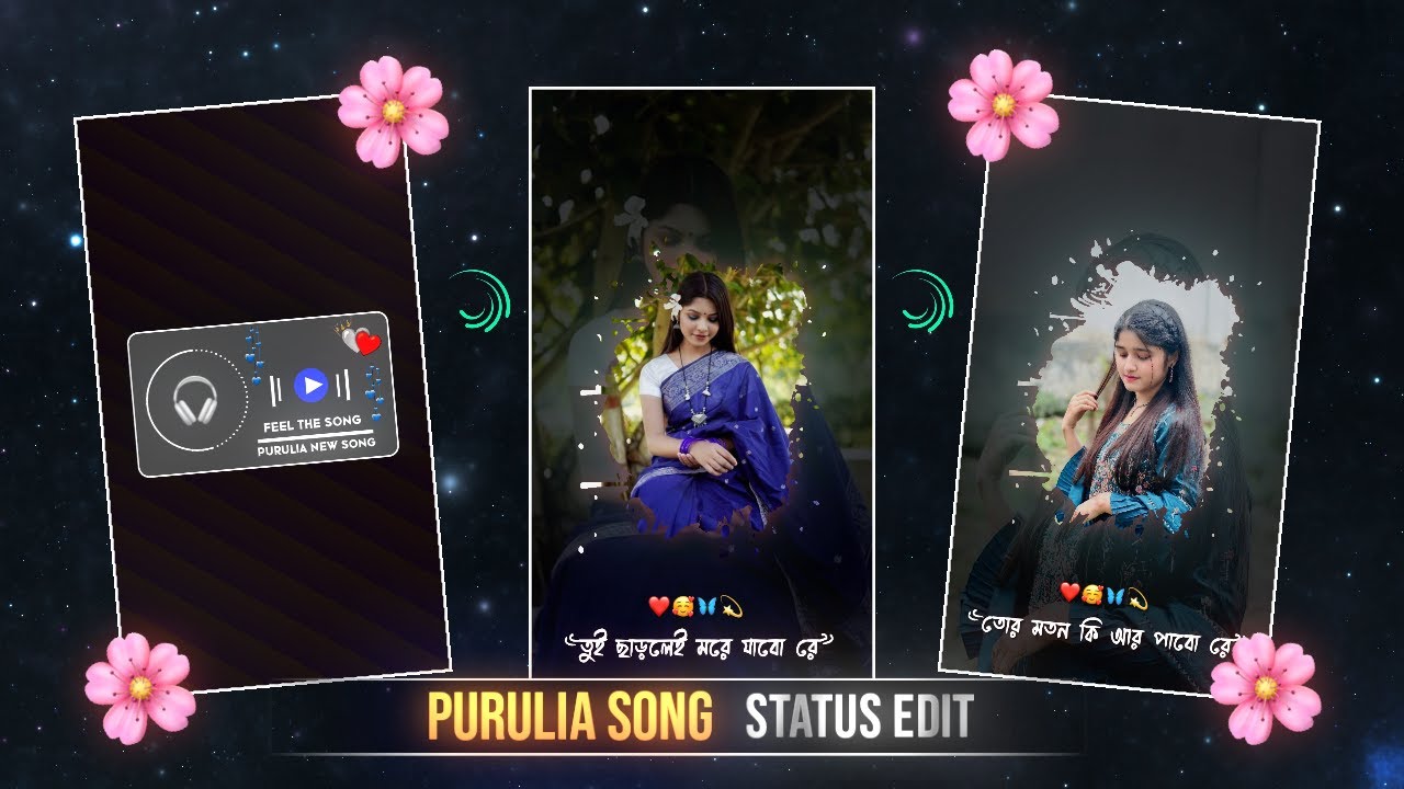 🔥New Style Purulia New Song Status Editing | Instagram Trending Purulia ...