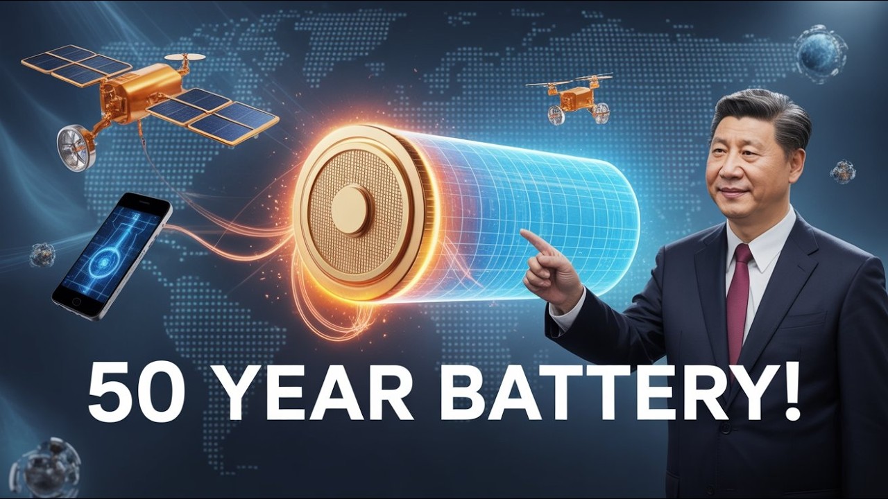 China’s Coin-Size Nuclear Battery Can Power Devices for 50 Years! 😱 ...