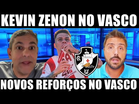 KEVIN ZENON NO VASCO! PEC E ORELLANO DE SAIDA! MERCADO DA BOLA VASCO ...