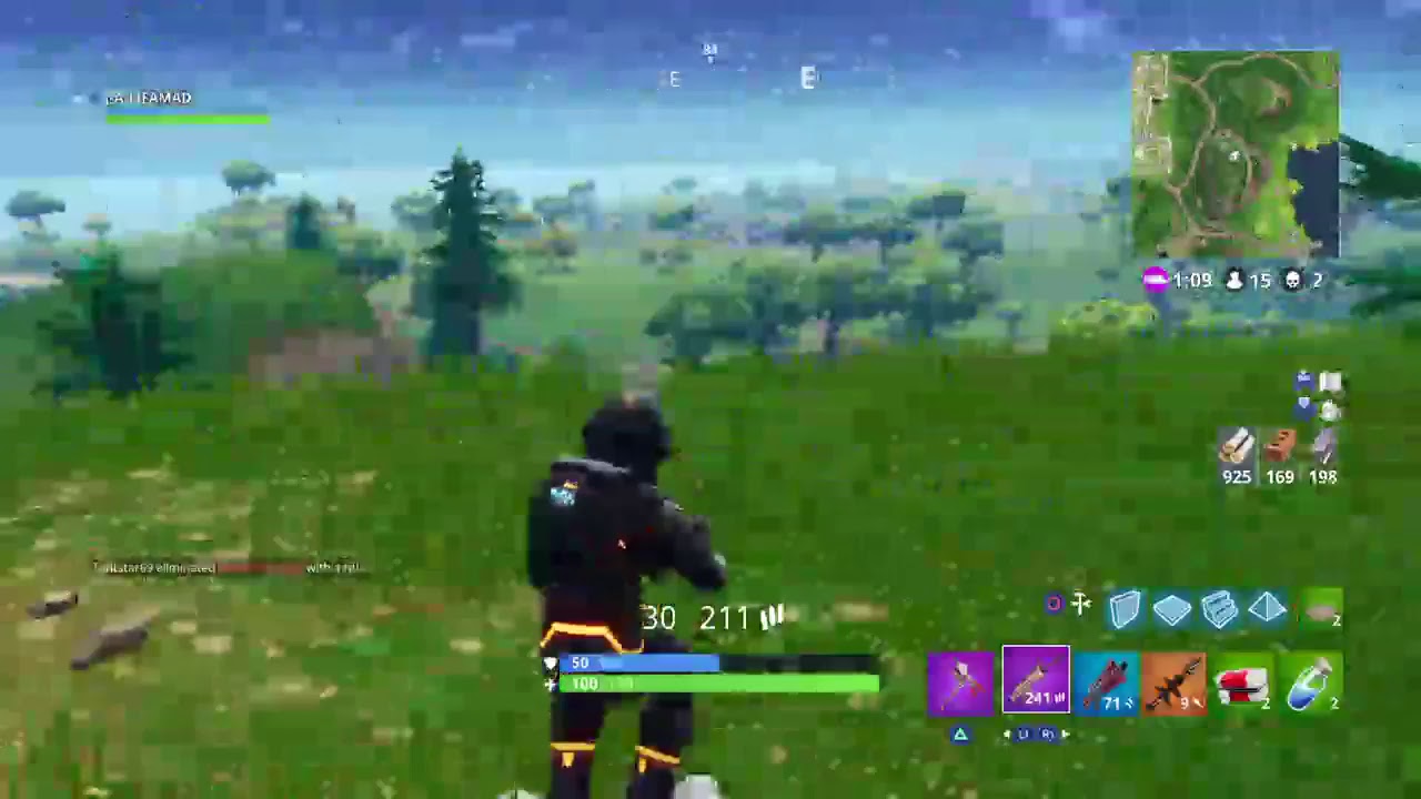 Getting a win on fortnite battle royale - YouTube