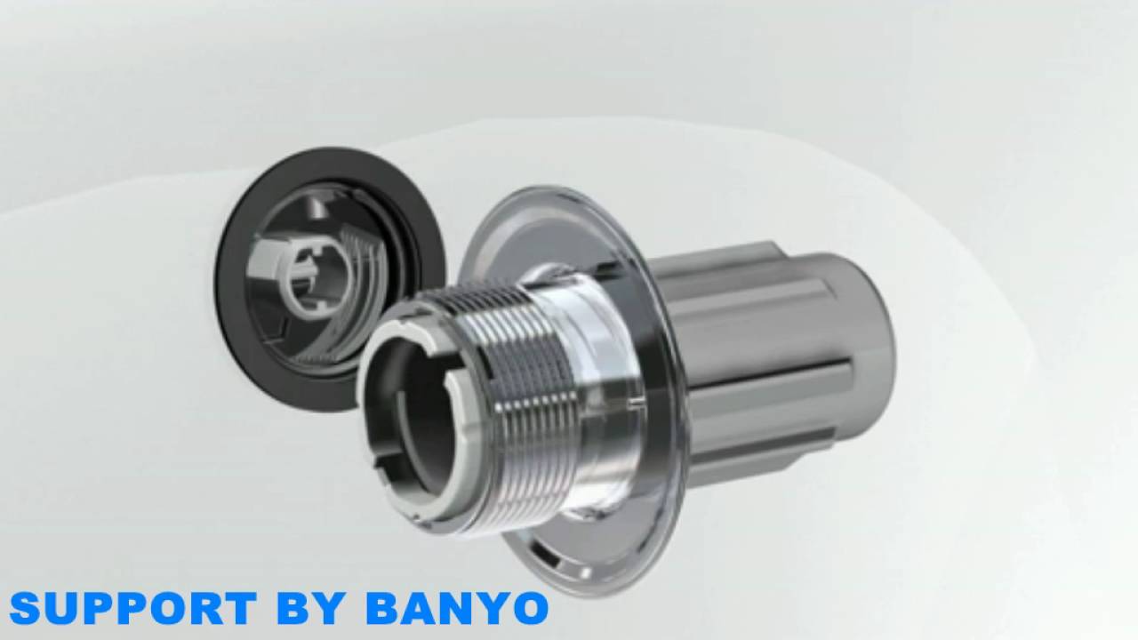 Geberit Push Control Bath Trap Installation - YouTube