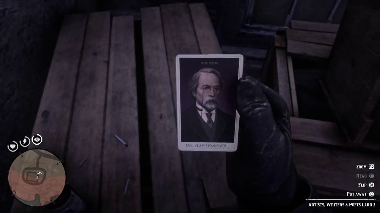 Artists Writers And Poets Cigarette Card 7 Location #RDR2 - YouTube
