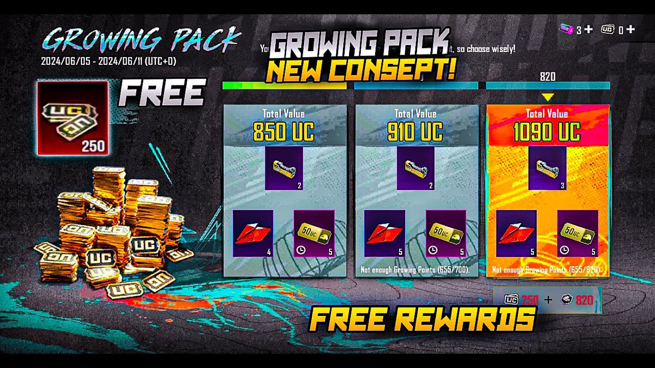 PUBG New Event: GROWING PACK Explained! | Latest Update by VEXOR OP ...