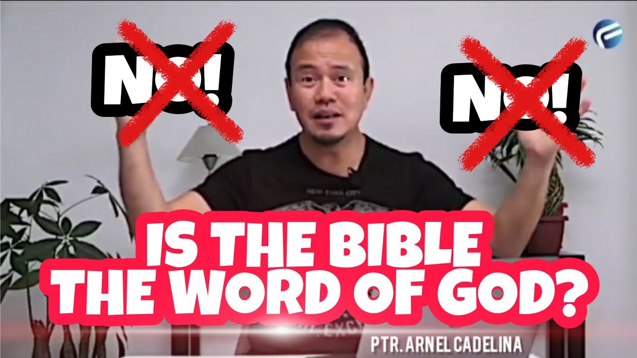 FALSE TEACHING ABOUT THE BIBLE || IS THE BIBLE THE WORD OF GOD? || PTR ...