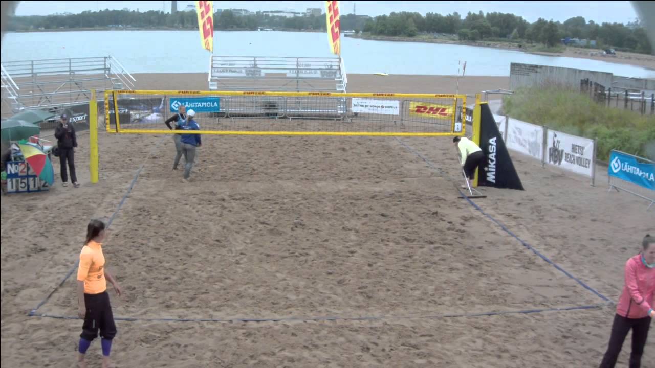 Beach Volley Hietsu Open 12.7.2015 - YouTube