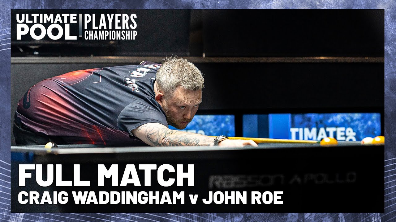 John Roe vs Craig Waddingham | LAST 16 | Players Championships 2025 ...