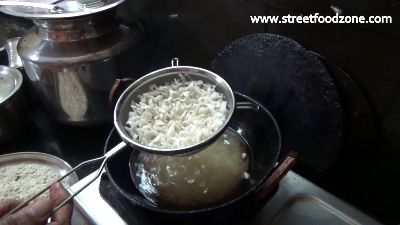 How to Fry Flattened Rice? | Atukulu | Poha | Beaten Rice | Aval ...