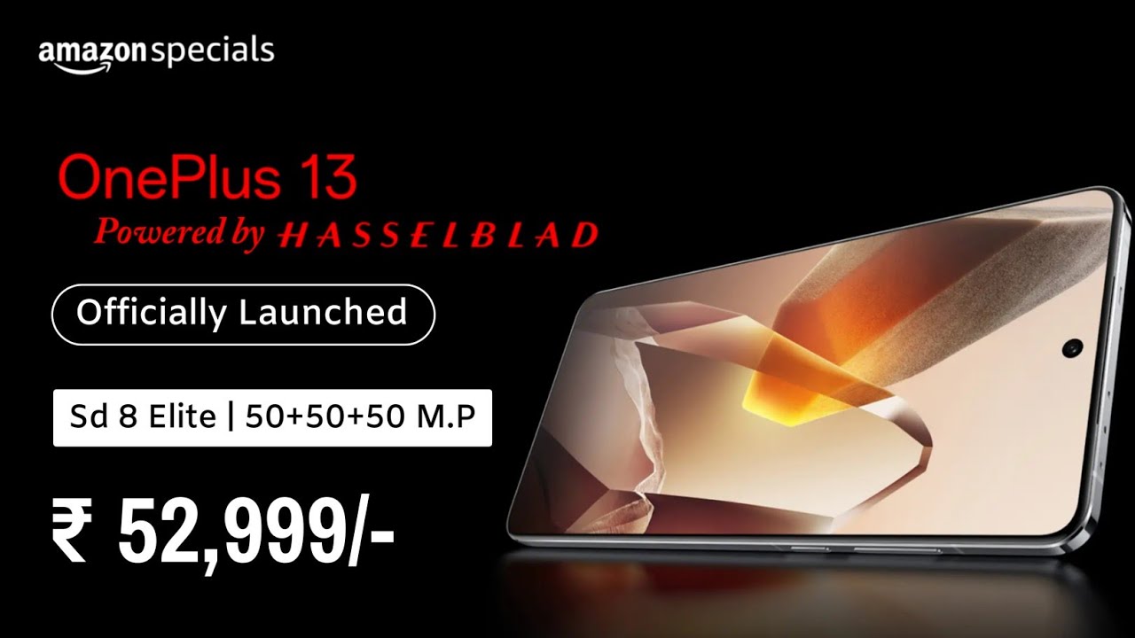 OnePlus 13 Officially Launched | OnePlus 13 India Launch, Price ...