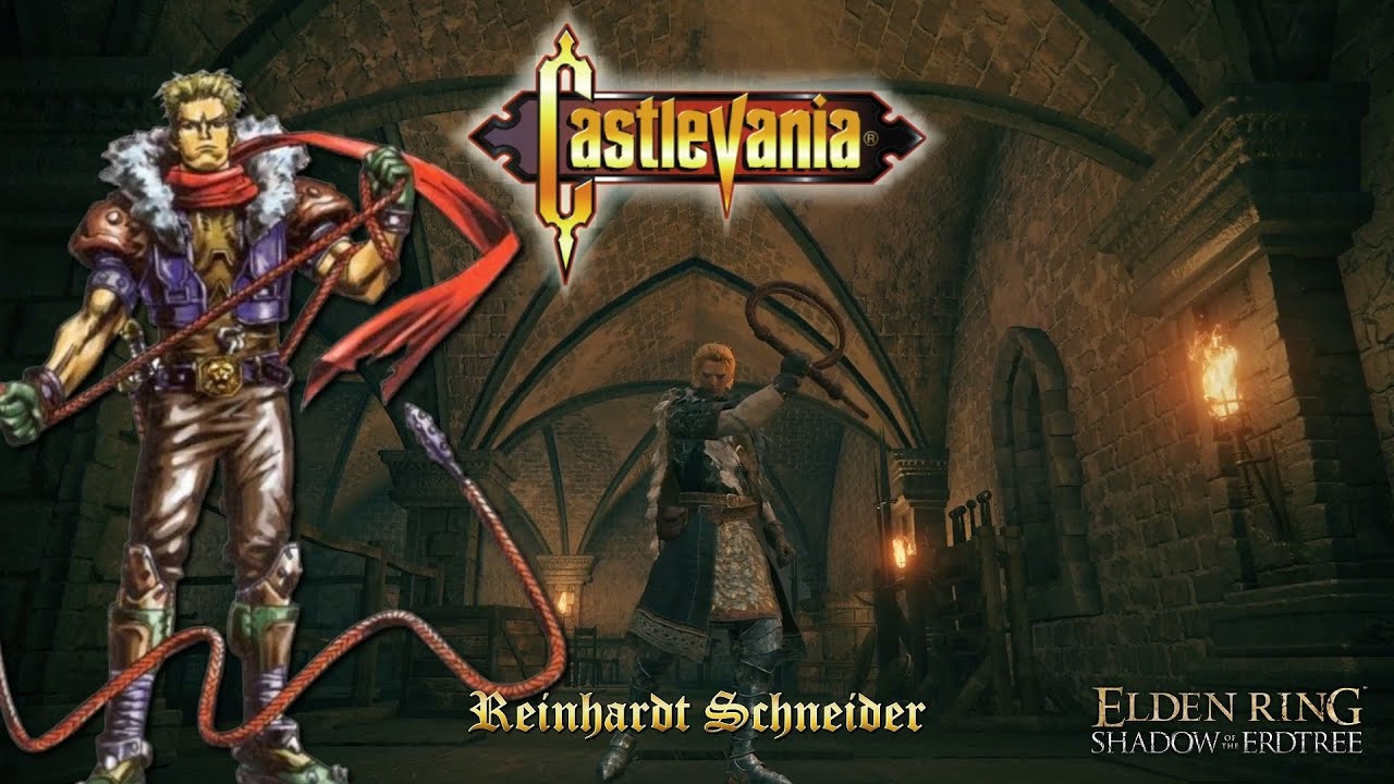 Elden Ring Castlevania: Shadow of the Erdtree - Reinhardt Build ...