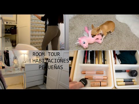 Room Tour Habitaciones pequeñas pero bonitas ,sin renunciar a nada  ideas