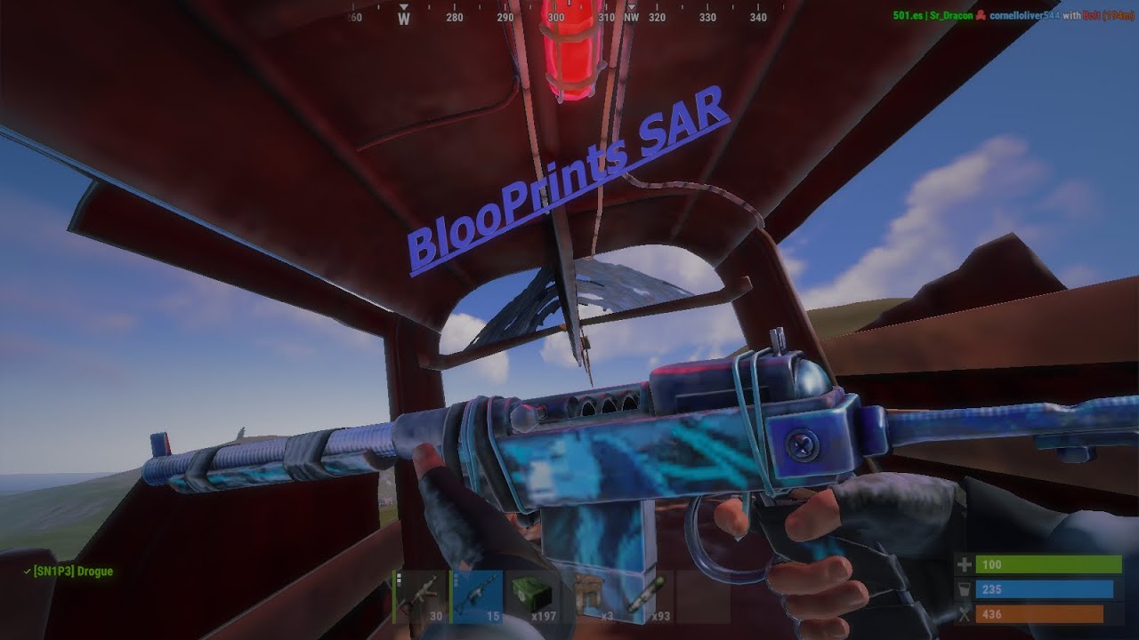 When you use Blooprints SAR in RUST - YouTube