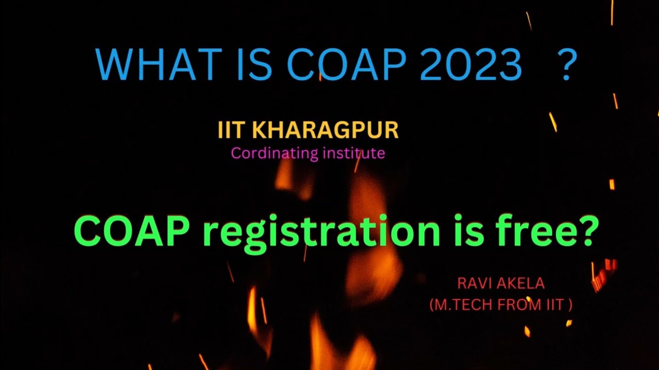 WHAT IS COAP 2023 AND HOW TO SELECT OFFERS ? - YouTube