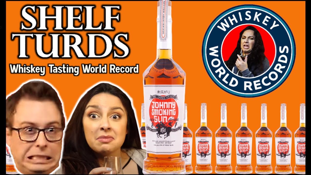 25 People Try Johnny Smoking Gun in one Whiskey World Record Setting ...