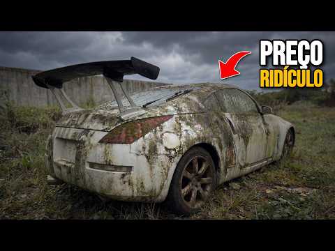 COMPREI um NISSAN 350Z RARO que NINGUÉM QUIS por R$45 MIL no LEILÃO! VALEU a PENA?