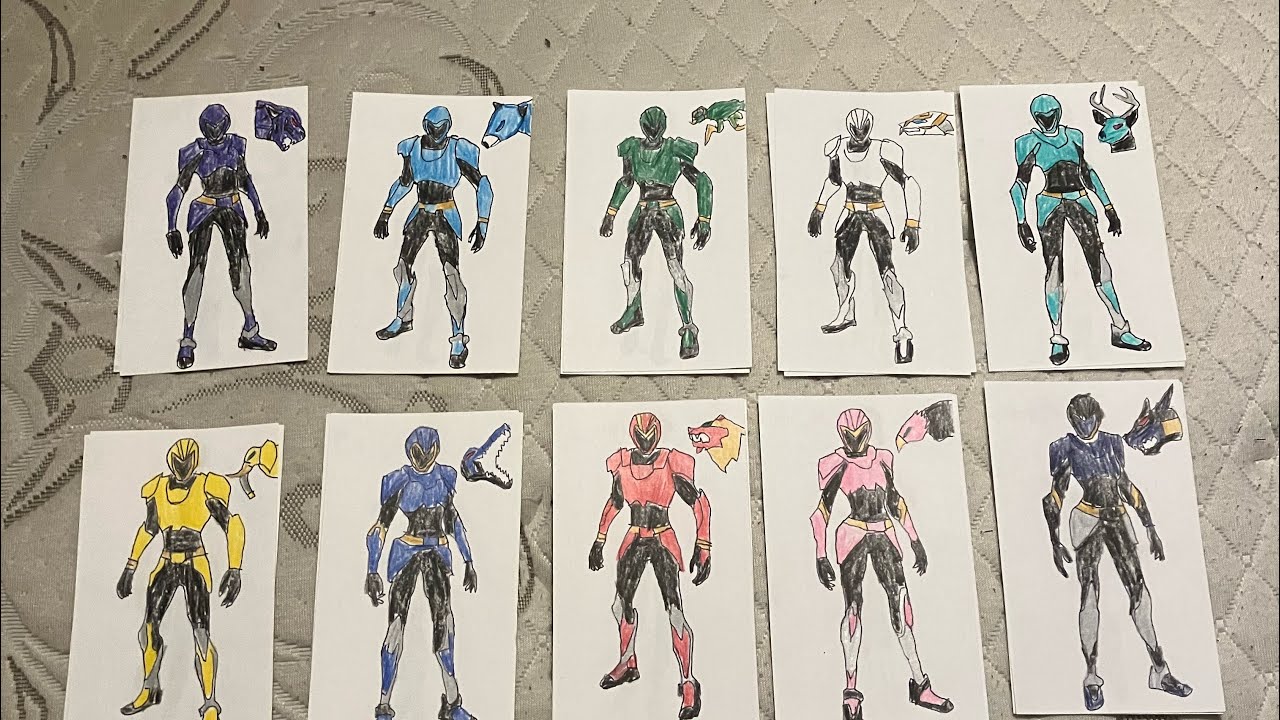 Power Rangers Elemental Knights announcement - YouTube