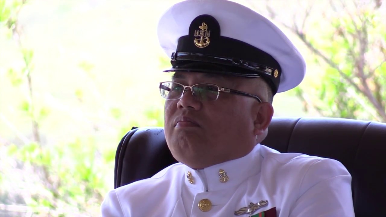 Logistic Specialist Chief Nelson Palma Manio Retirement Ceremony - YouTube