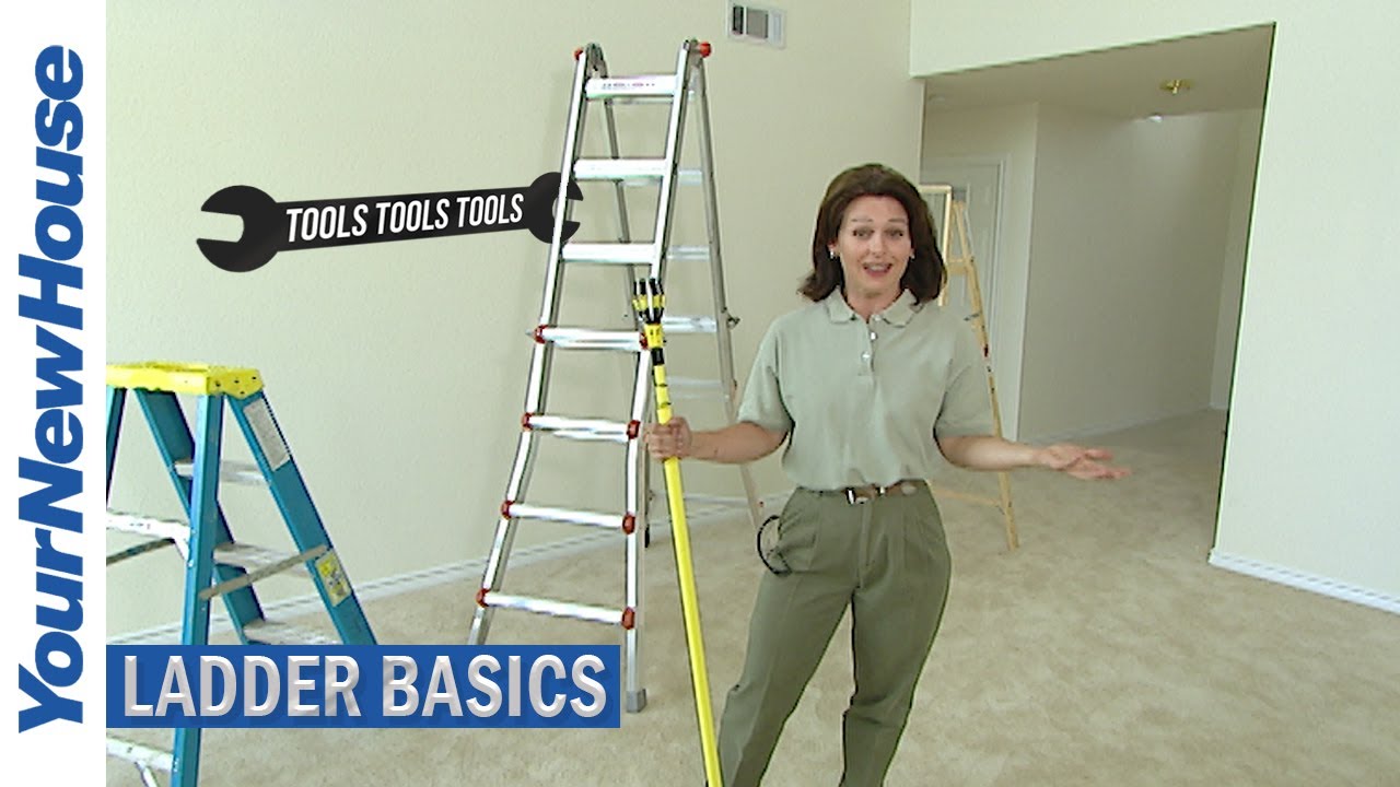 The Basics of Ladders - Tools Tools Tools - YouTube