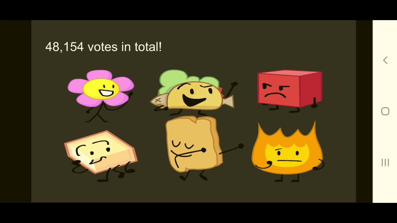 BFB 20 voting results - YouTube