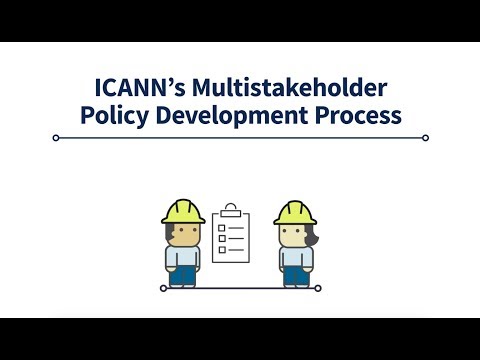 ICANN's Multistakeholder Policy Development Process | English